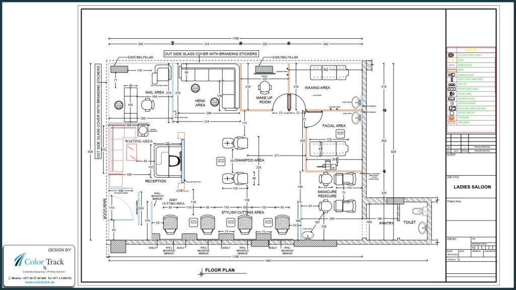 2D CAD Design and Drafting Services - Color Track Printing Center
