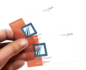 Translucent Business Cards - Color Track Printing Center